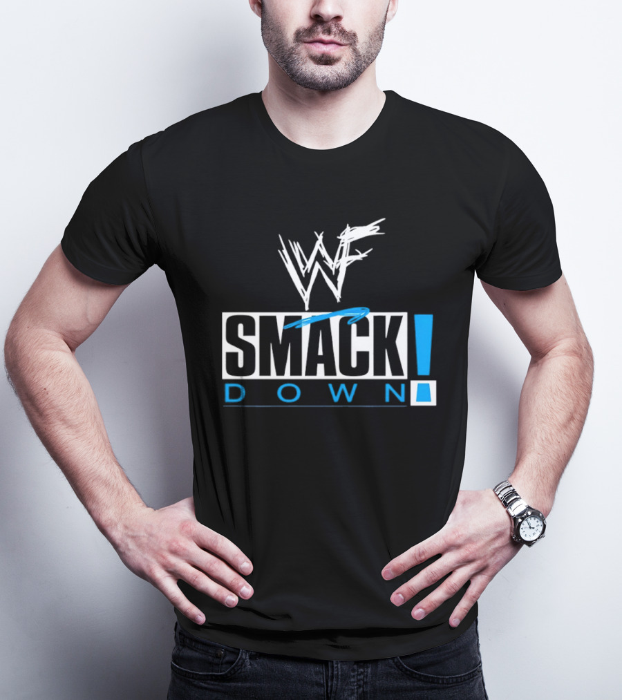 WWF SmackDown Classic Retro Wrestling T-Shirt