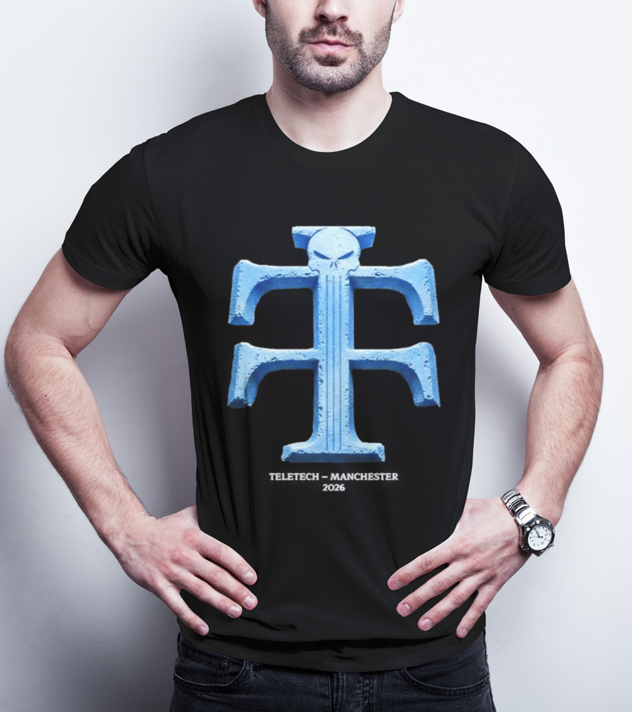 Teletech Punisher Iconic Skull T-Shirt