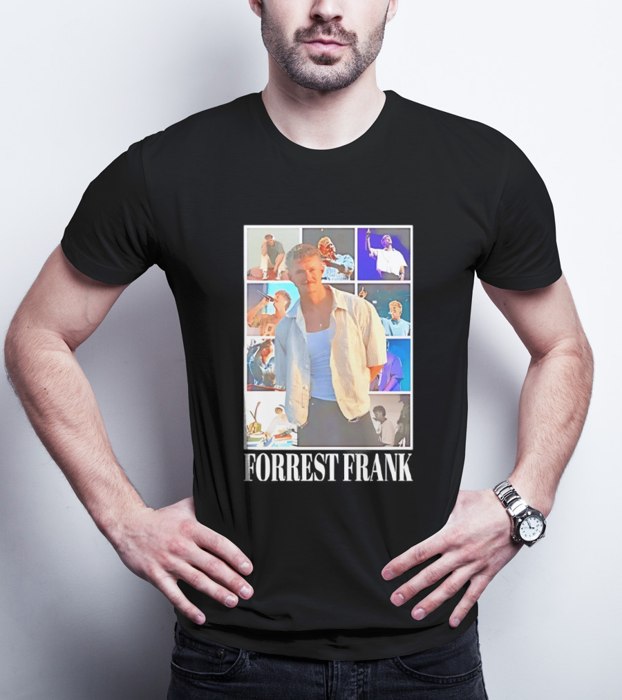 Forrest Frank Tour 2023 Live Performance Collage T-Shirt