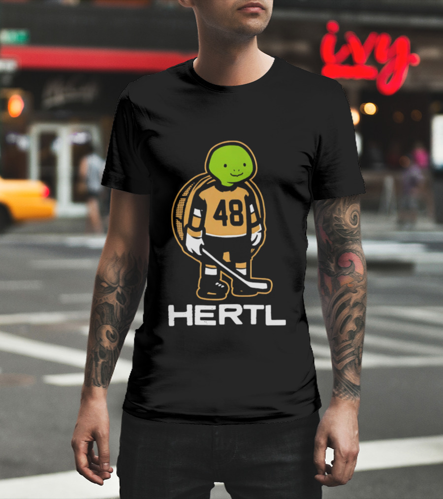 Tomas Hertl 48 Turtle Hockey Player T-Shirt