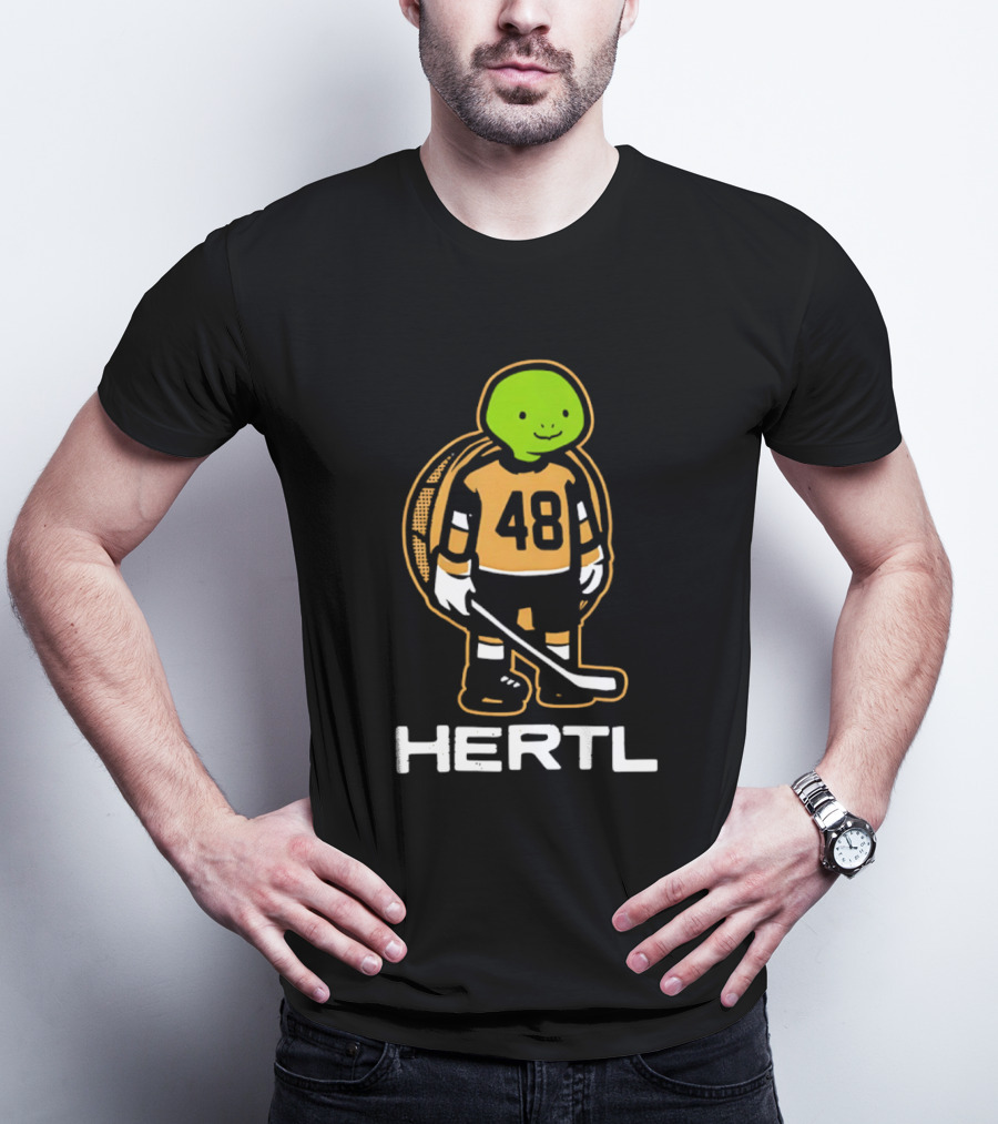 Tomas Hertl 48 Turtle Hockey Player T-Shirt