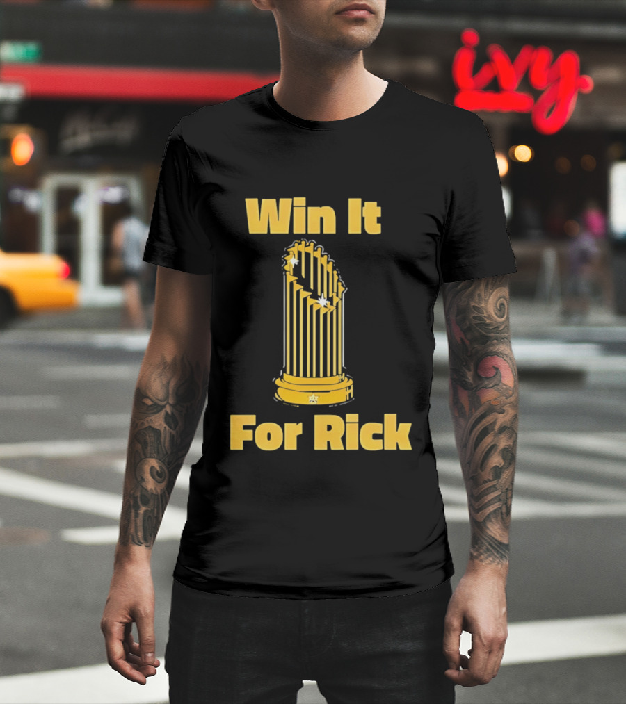 Win It For Rick Trophy Stars T-Shirt