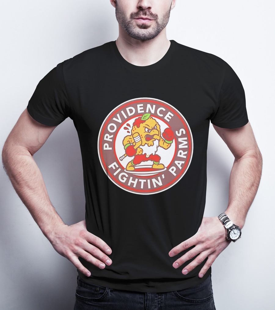 Providence Fightin' Parms Hockey Pepper T-Shirt
