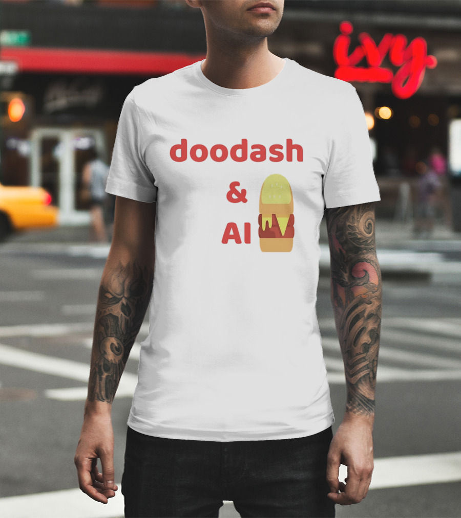 Doodash And AI Sandwich Humor T-Shirt