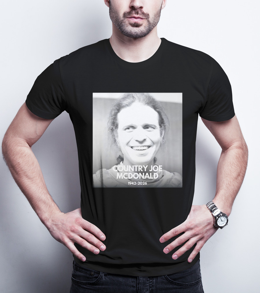 Country Joe Mcdonald 1942 2026 T-Shirt