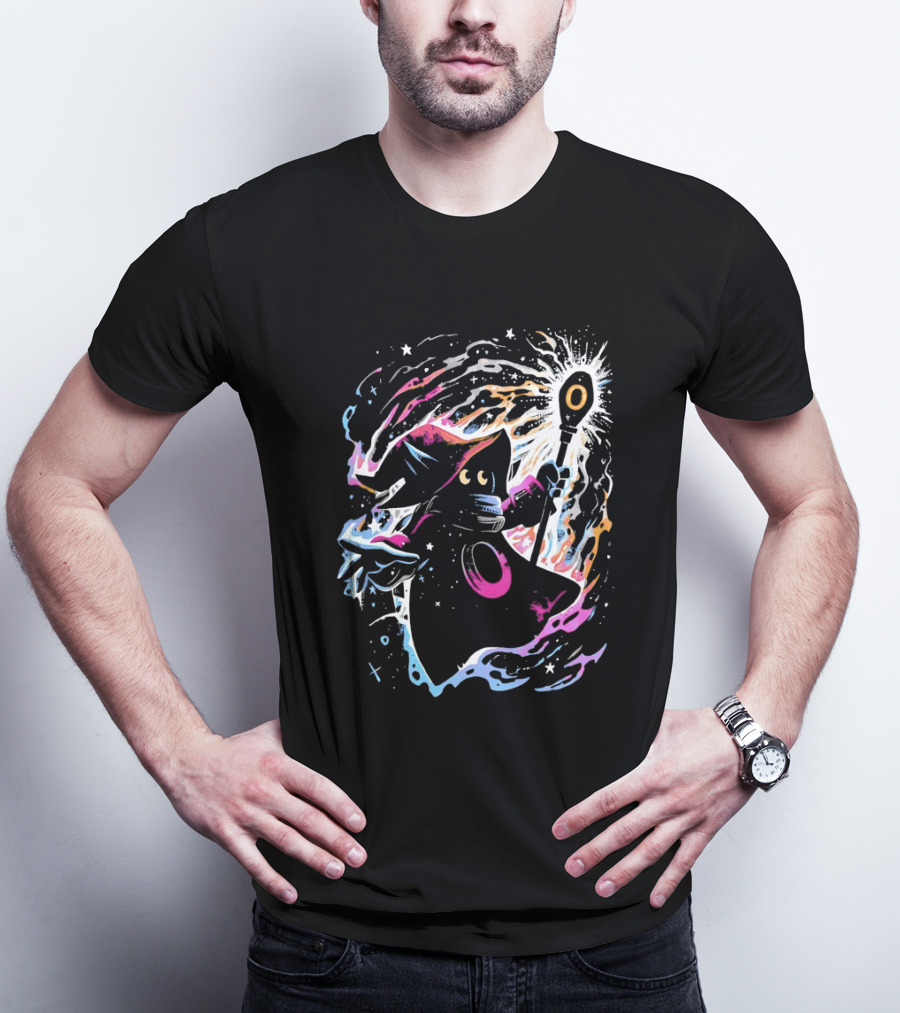 Orko Heroic Little Magician Cosmic Power Wand T-Shirt