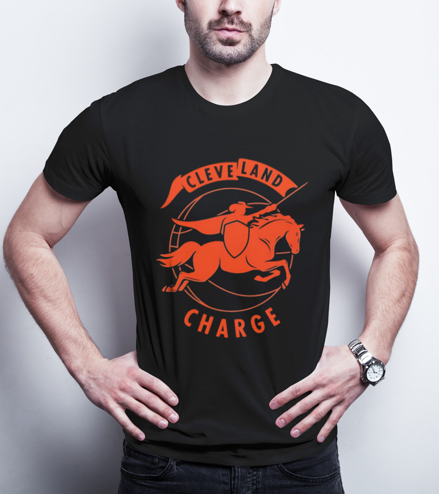 Cleveland Charge Basketball Team Knight Riding Horse T-Shirt