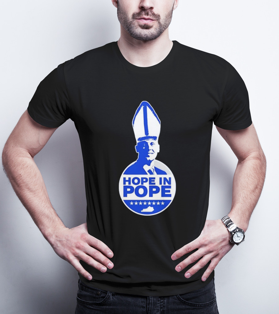Hope In Pope Kentucky Wildcats Baseball Fan T-Shirt