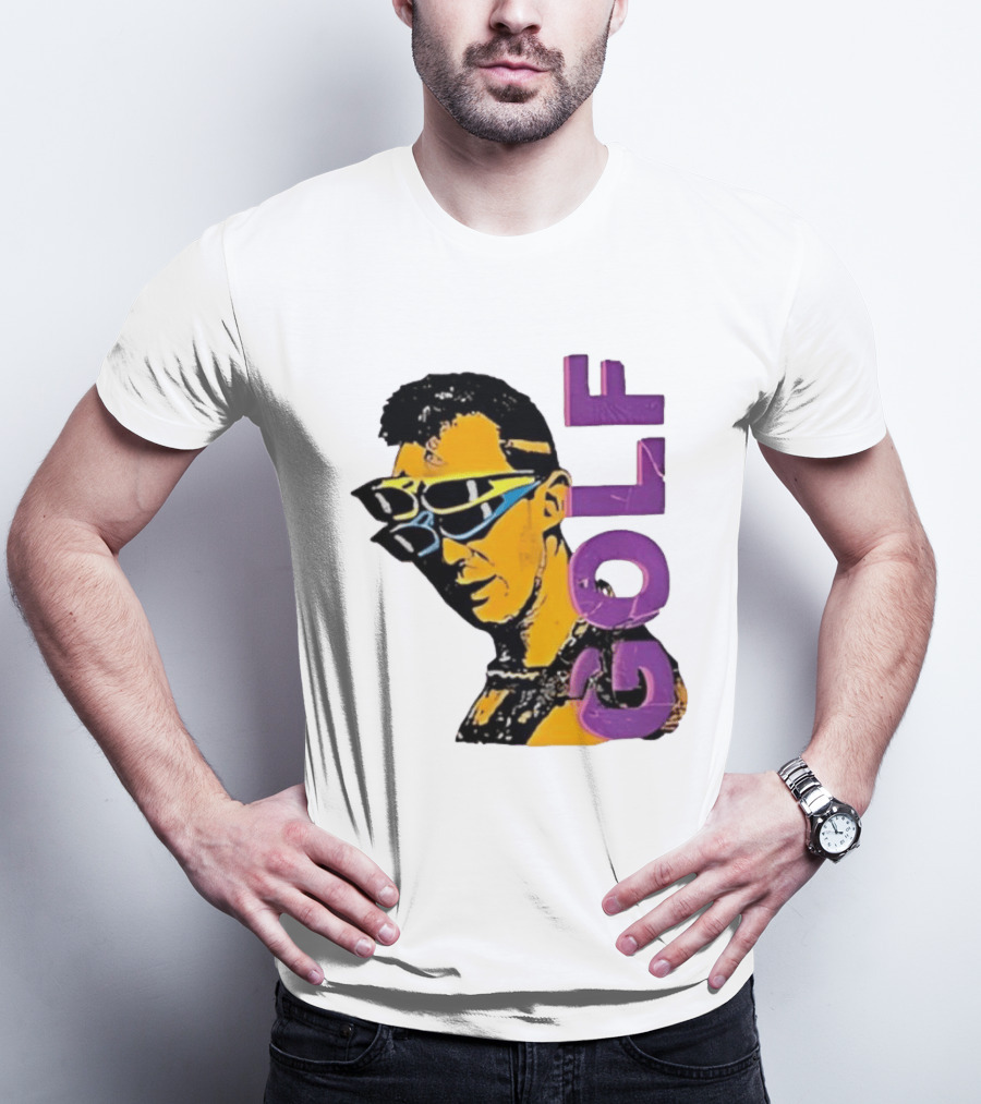GOLF Man Sunglasses Retro Pop T-Shirt