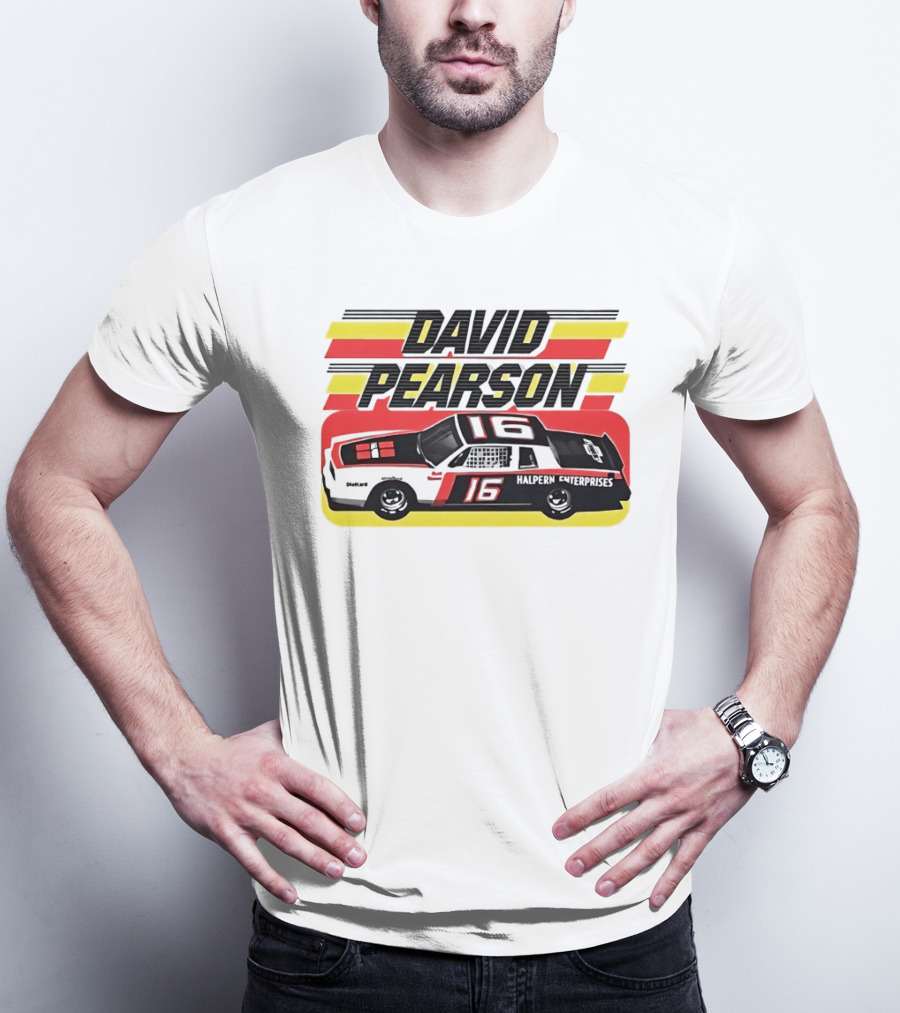 David Pearson 16 Halpern Enterprises Racing Car T-Shirt