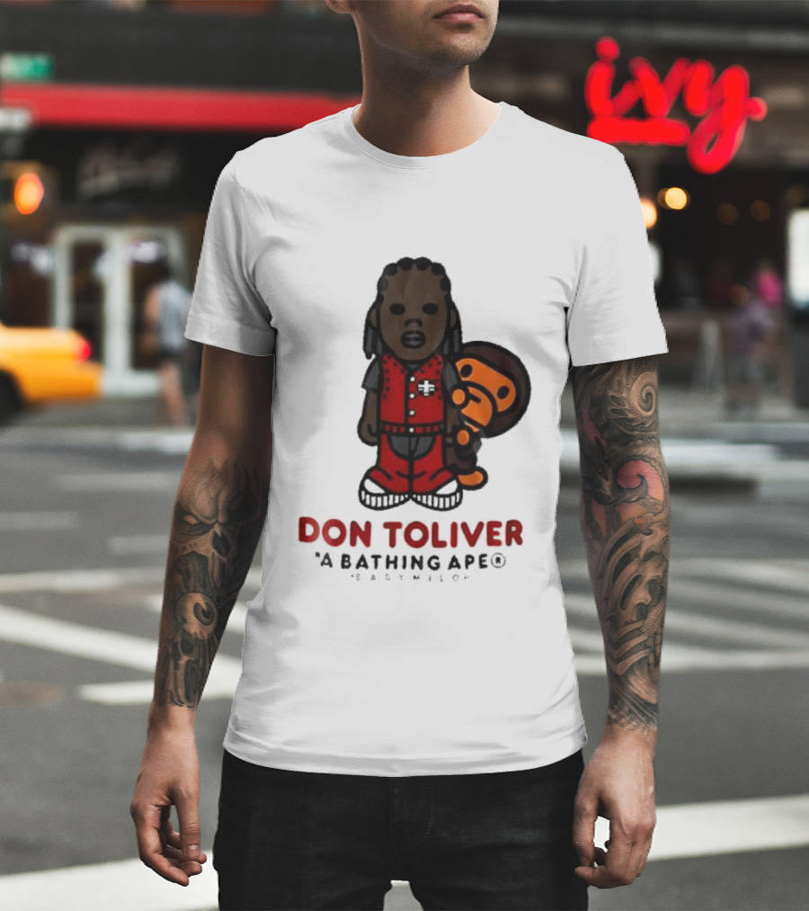 Don Toliver A Bathing Ape Baby Milo Collaboration T-Shirt