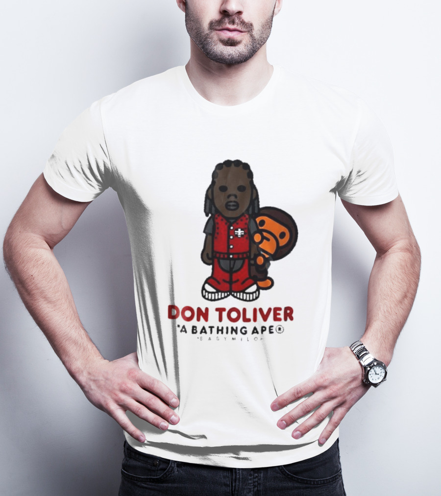 Don Toliver A Bathing Ape Baby Milo Collaboration T-Shirt