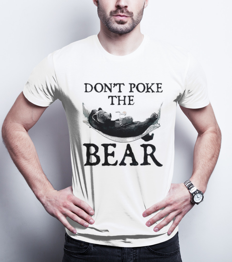 Don't Poke The Bear Black Bear Canoe Adventure T-Shirt