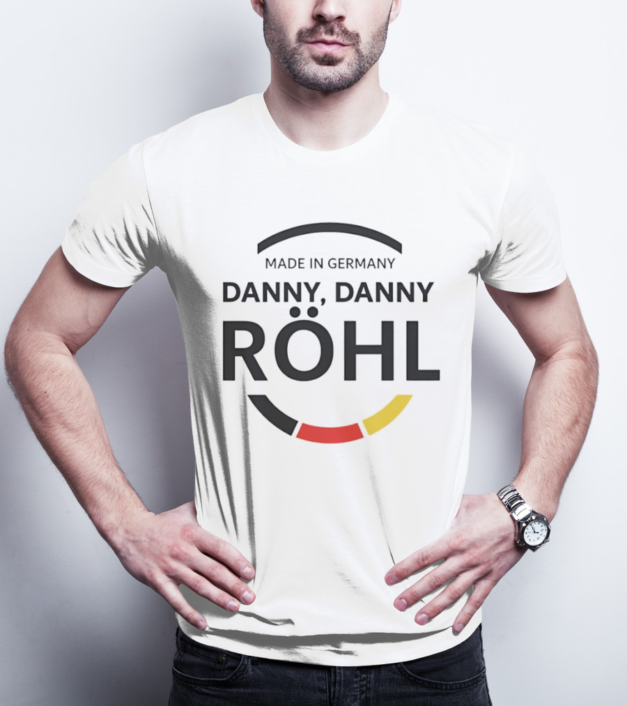 Made In Germany Danny Danny Röhl Black Red Yellow T-Shirt