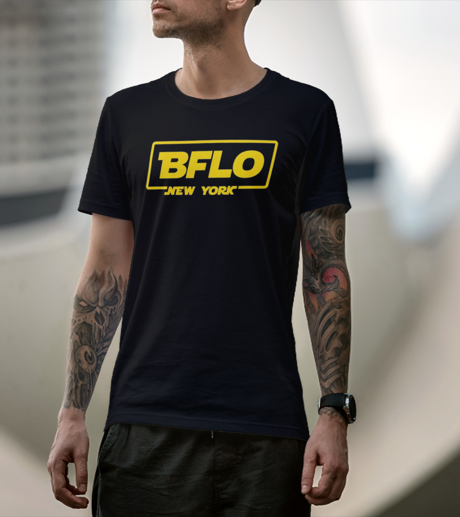 BFLO New York Star Wars Buffalo Bills Mashup T-Shirt