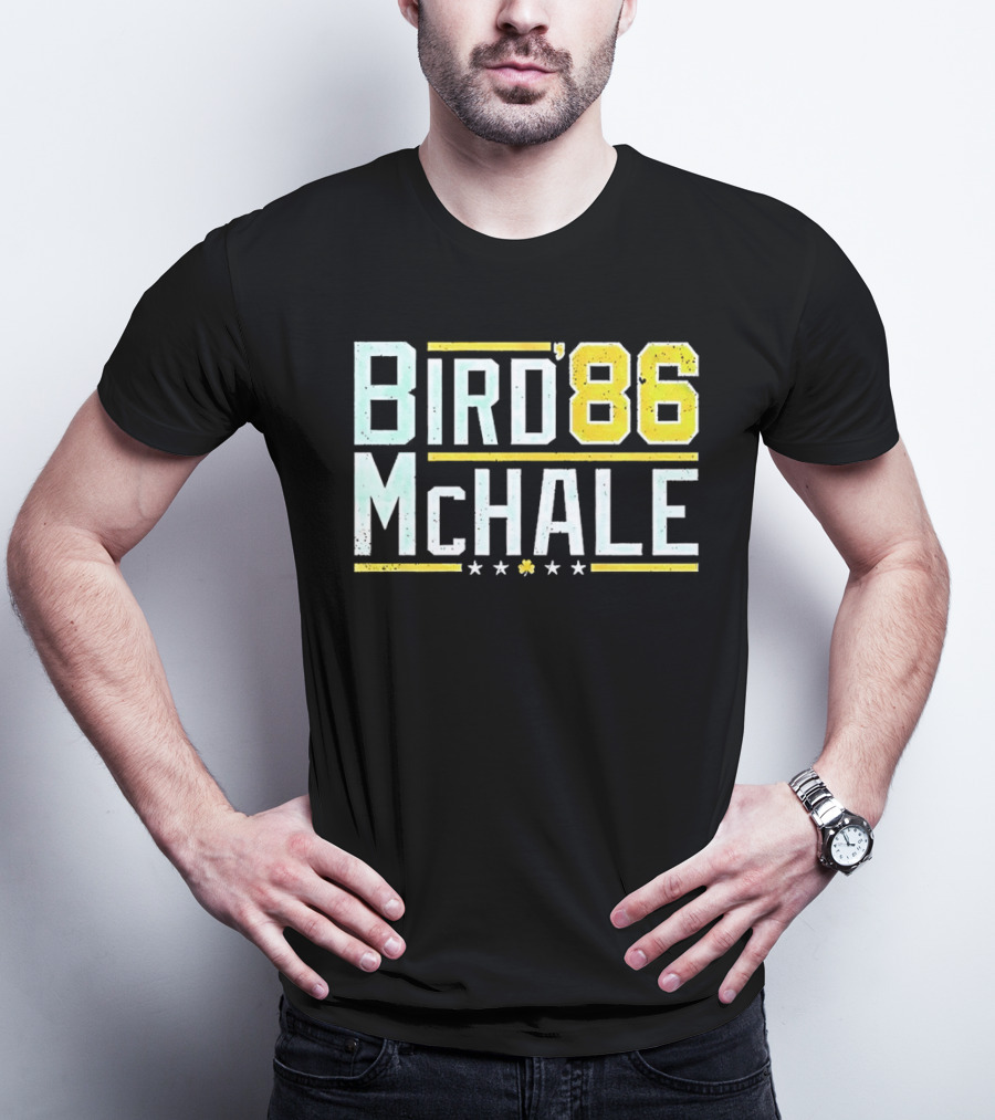 Bird '86 McHale Retro Basketball T-Shirt