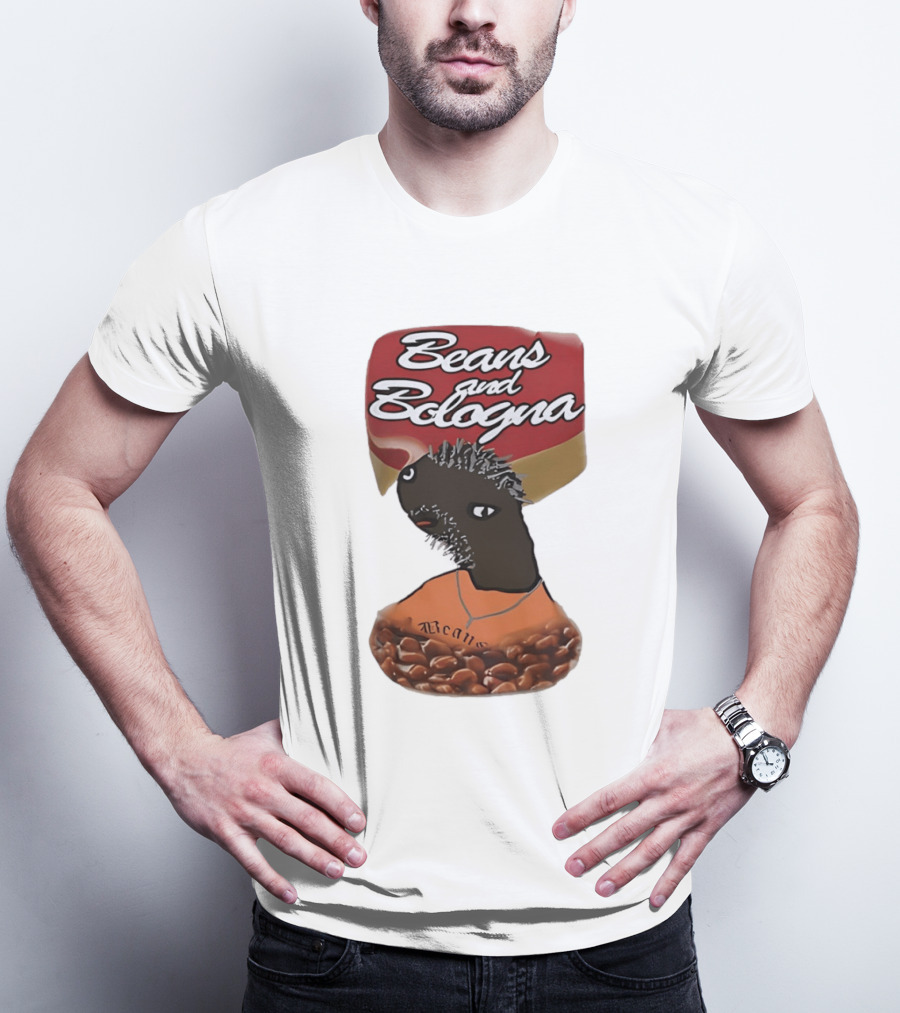 Beans And Bologna Can Head Character With Beans T-Shirt