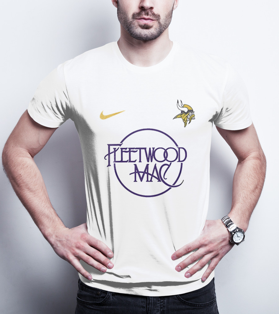 Nike Minnesota Vikings Fleetwood Mac Collaboration T-Shirt