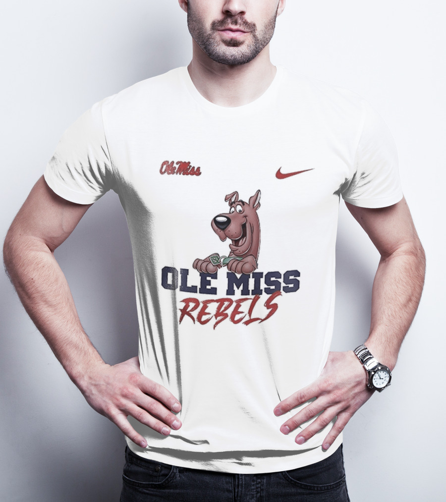 Ole Miss Rebels Scooby Doo Nike Collaboration T-Shirt