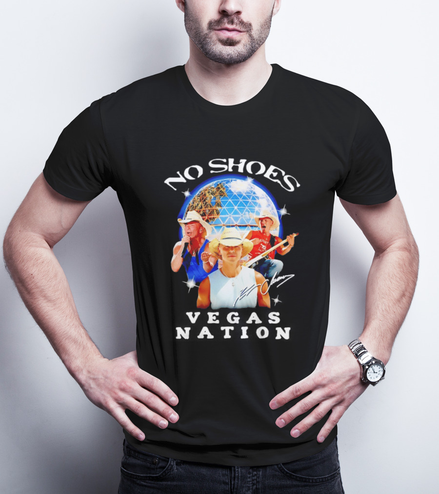 Kenny Chesney No Shoes Vegas Nation Live Music Event T-Shirt