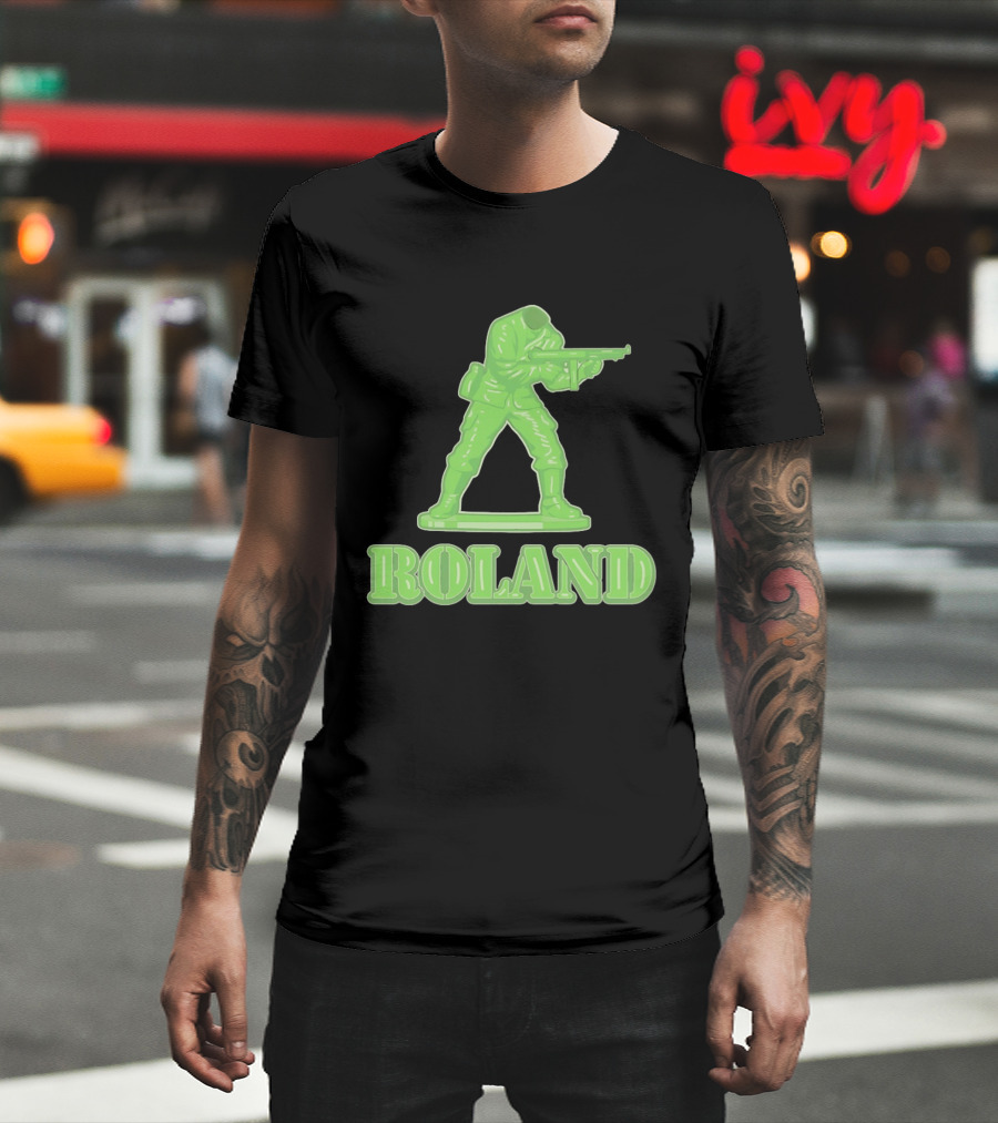Warren Zevon Roland The Headless Thompson Gunner Retro Soldier T-Shirt
