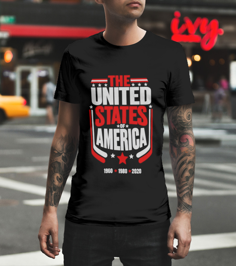 Who Do You Play For The United States Of America 1980 1996 2026 T-Shirt