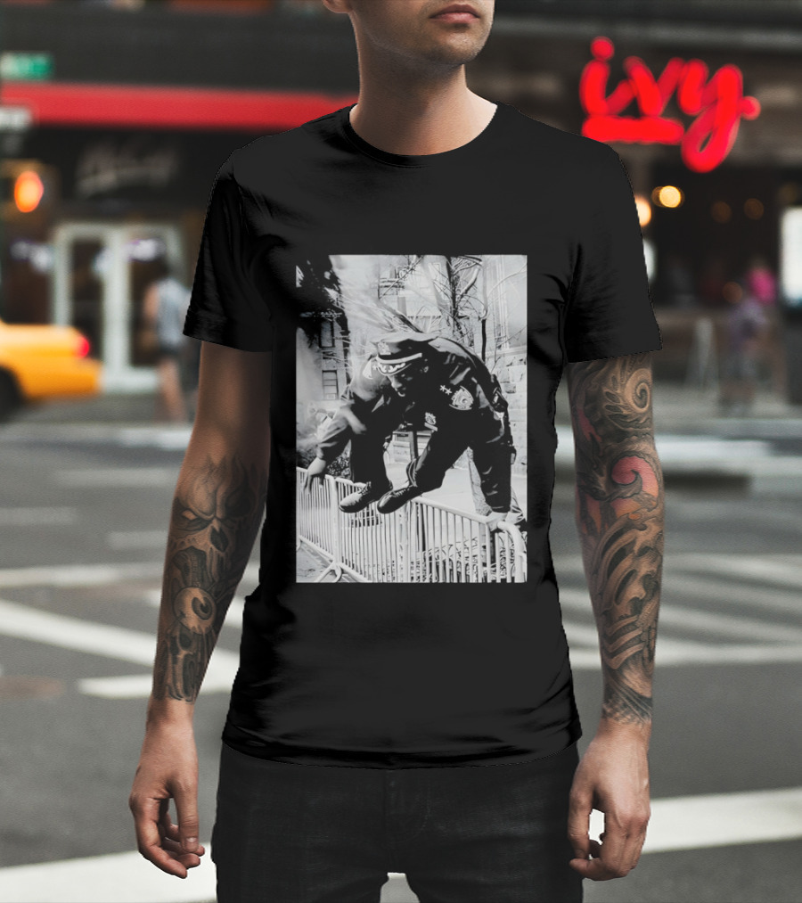 Aaron Edwards New York Police Urban Street T-Shirt