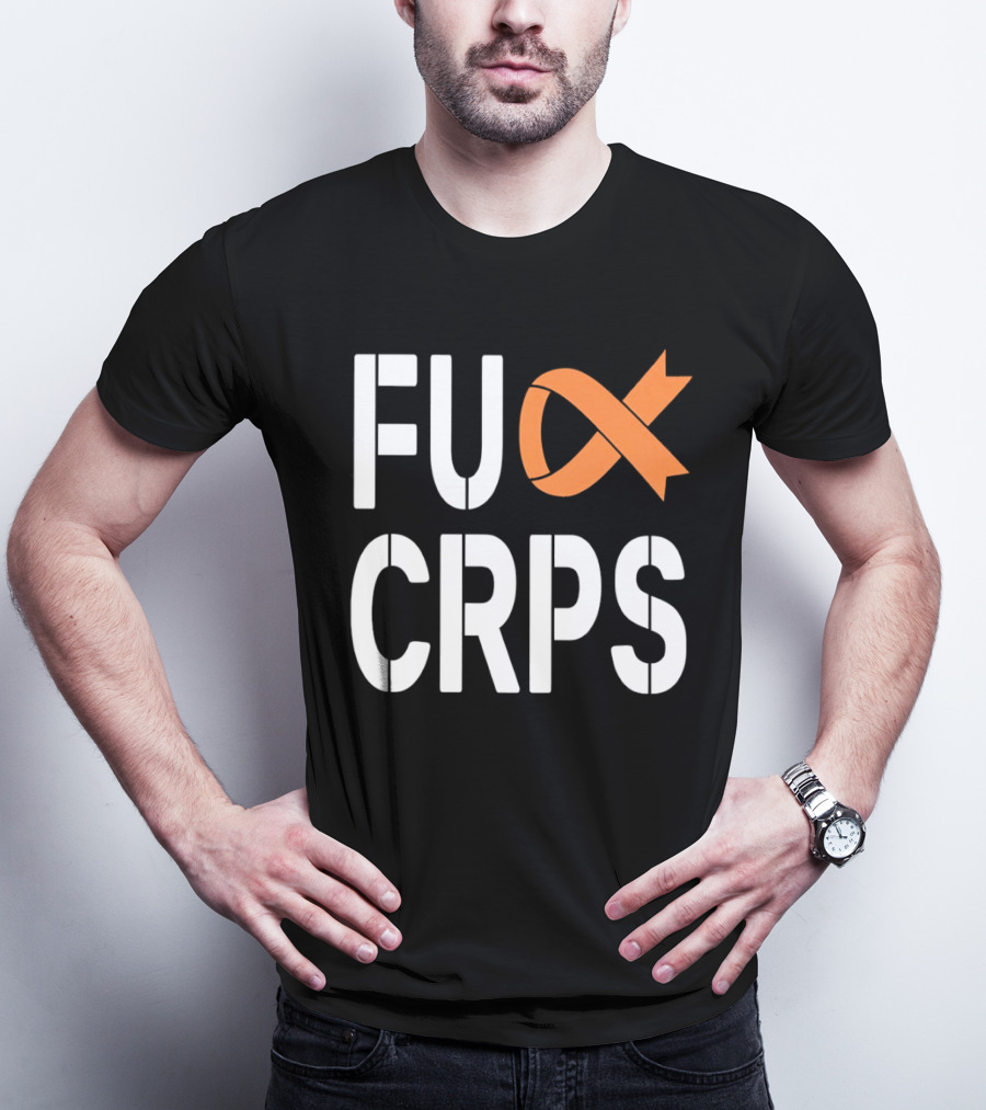 CRPS Awareness Orange Ribbon Support T-Shirt