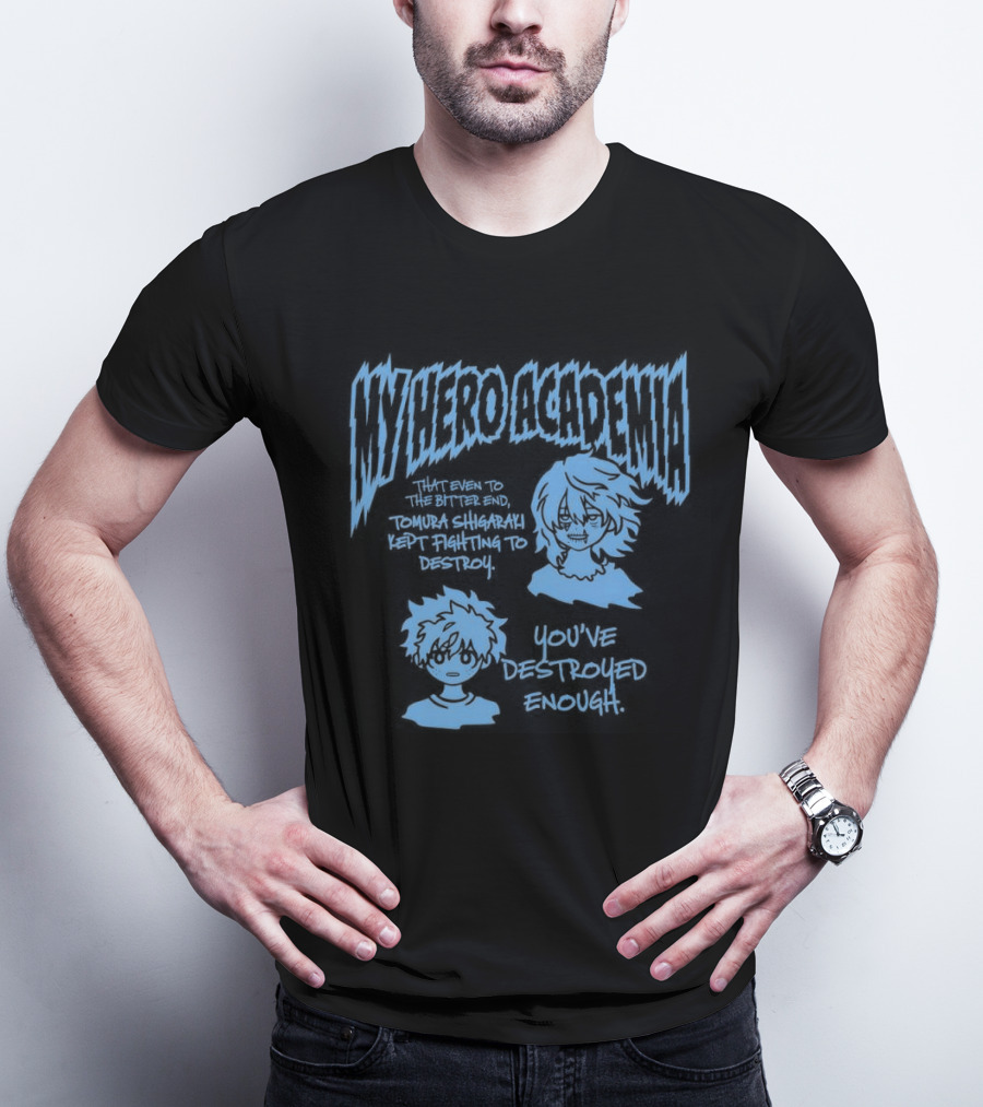 My Hero Academia Izuku Midoriya Tomura Shigaraki Duality Conflict T-Shirt