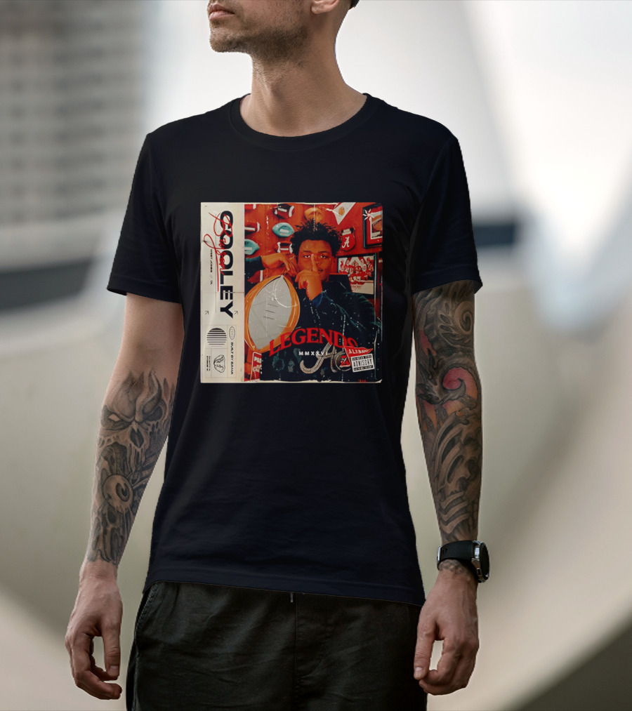 Bryson Cooley Alabama Legends MMXXVI Built By Bama Football T-Shirt