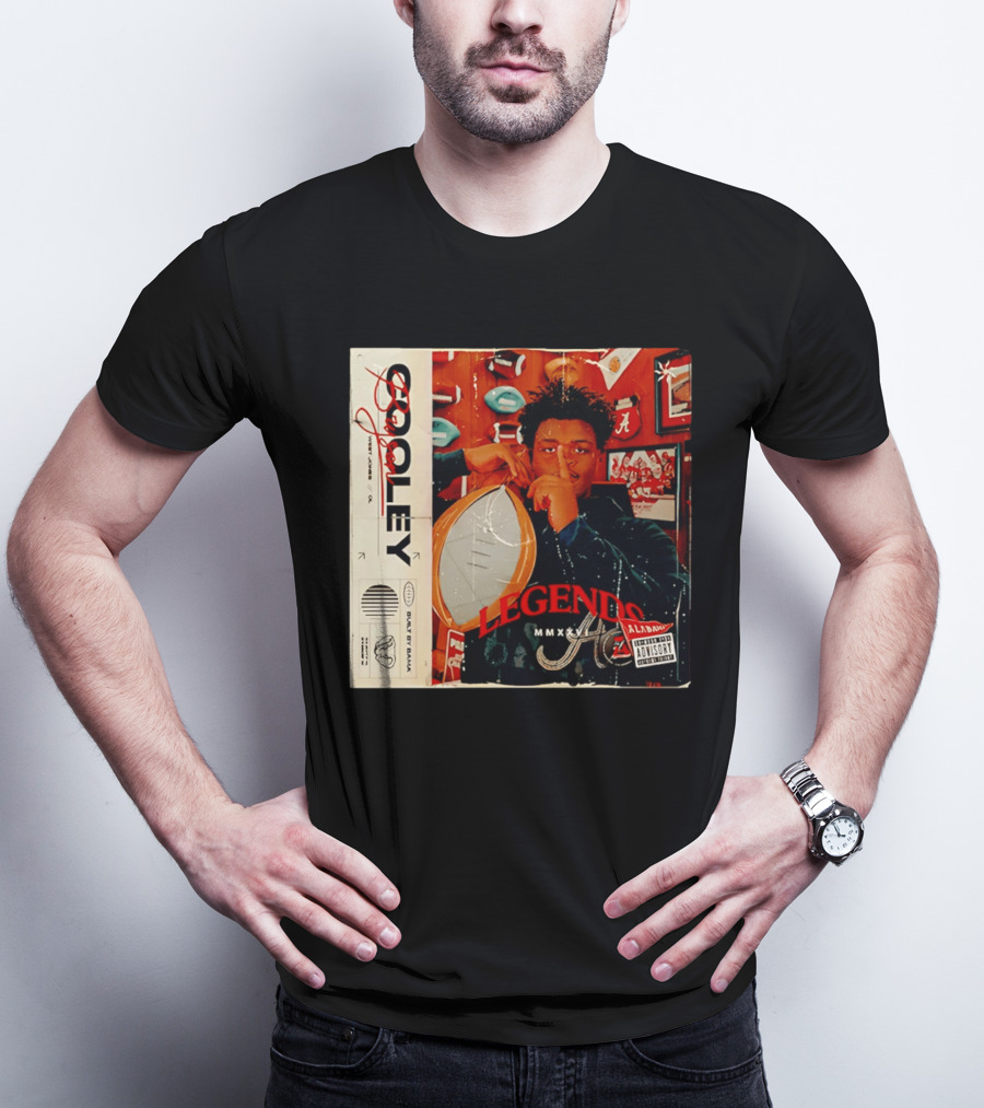 Bryson Cooley Alabama Legends MMXXVI Built By Bama Football T-Shirt