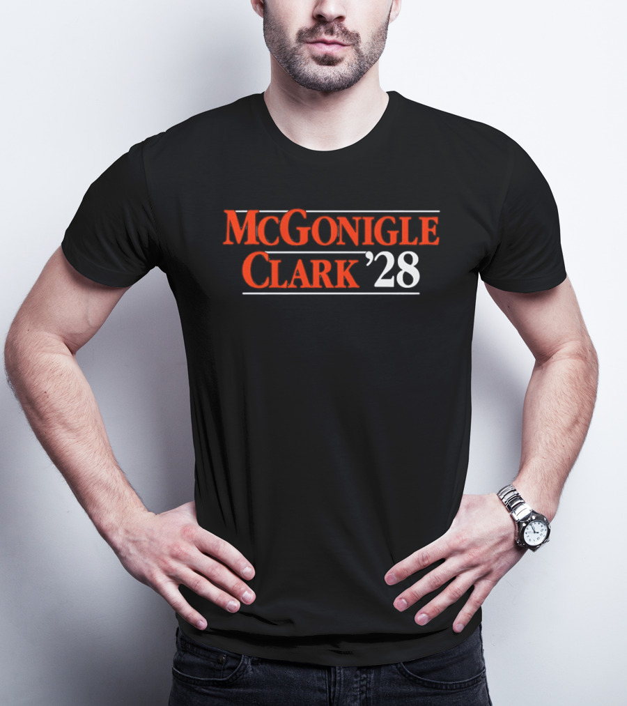 Mcgonigle Clark '28 Detroit Tigers Baseball Team Vintage Style Retro Look T-Shirt