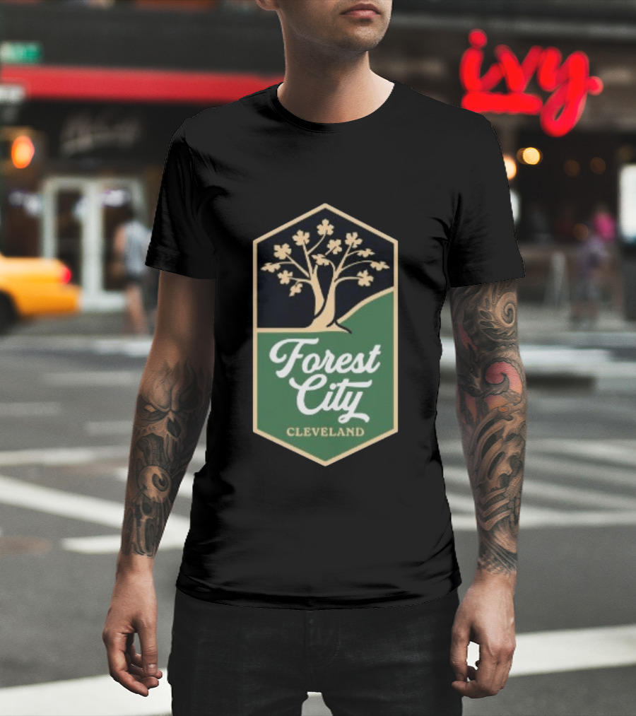 Forest City Cleveland Tree T-Shirt