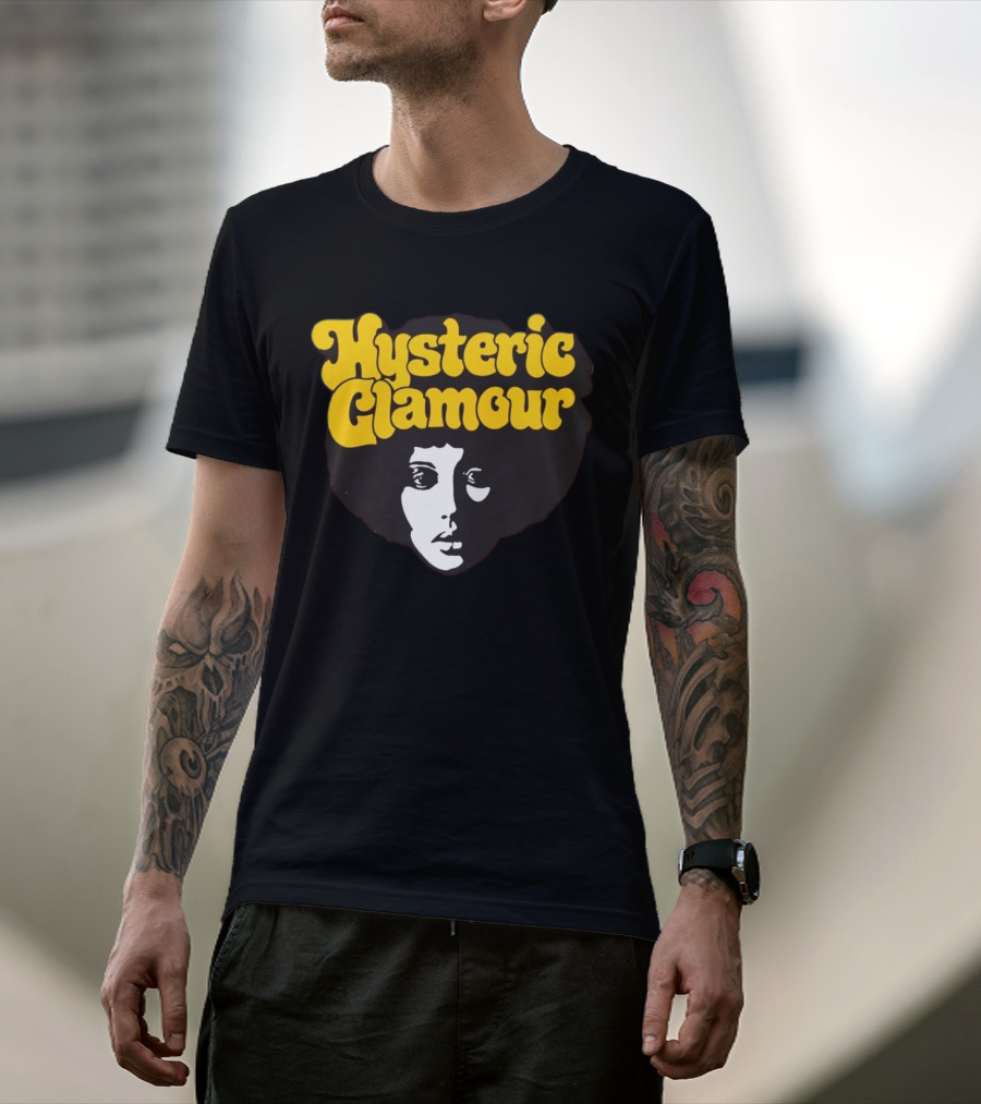Hysteric Glamour Afro Hair T-Shirt