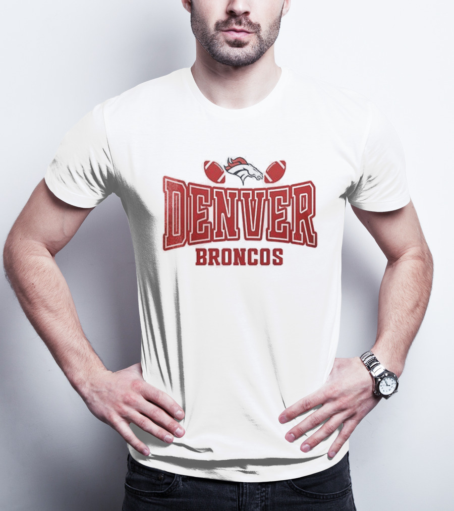 Denver Broncos Valentine's Day Sorry Ladies My Heart Belongs Football Fan T-Shirt
