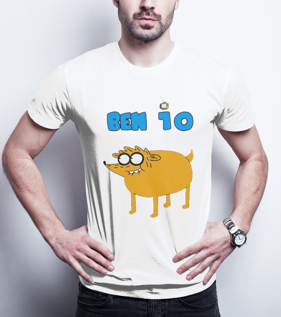 Ben 10 Jake The Dog Crossover Cartoon Network Fan T-Shirt