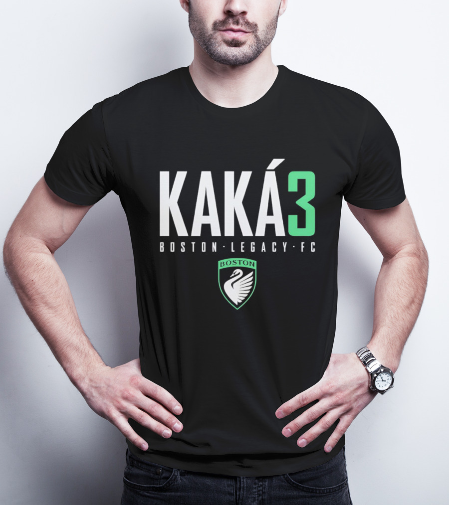 Kaká 3 Boston Legacy FC Soccer Team Swan T-Shirt
