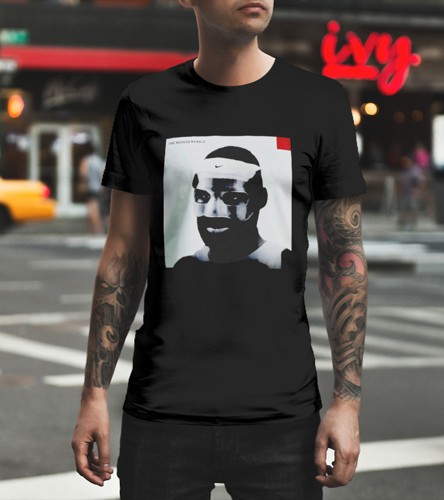 LeBron James Nike The Masked Menace Madvillain Collaboration T-Shirt