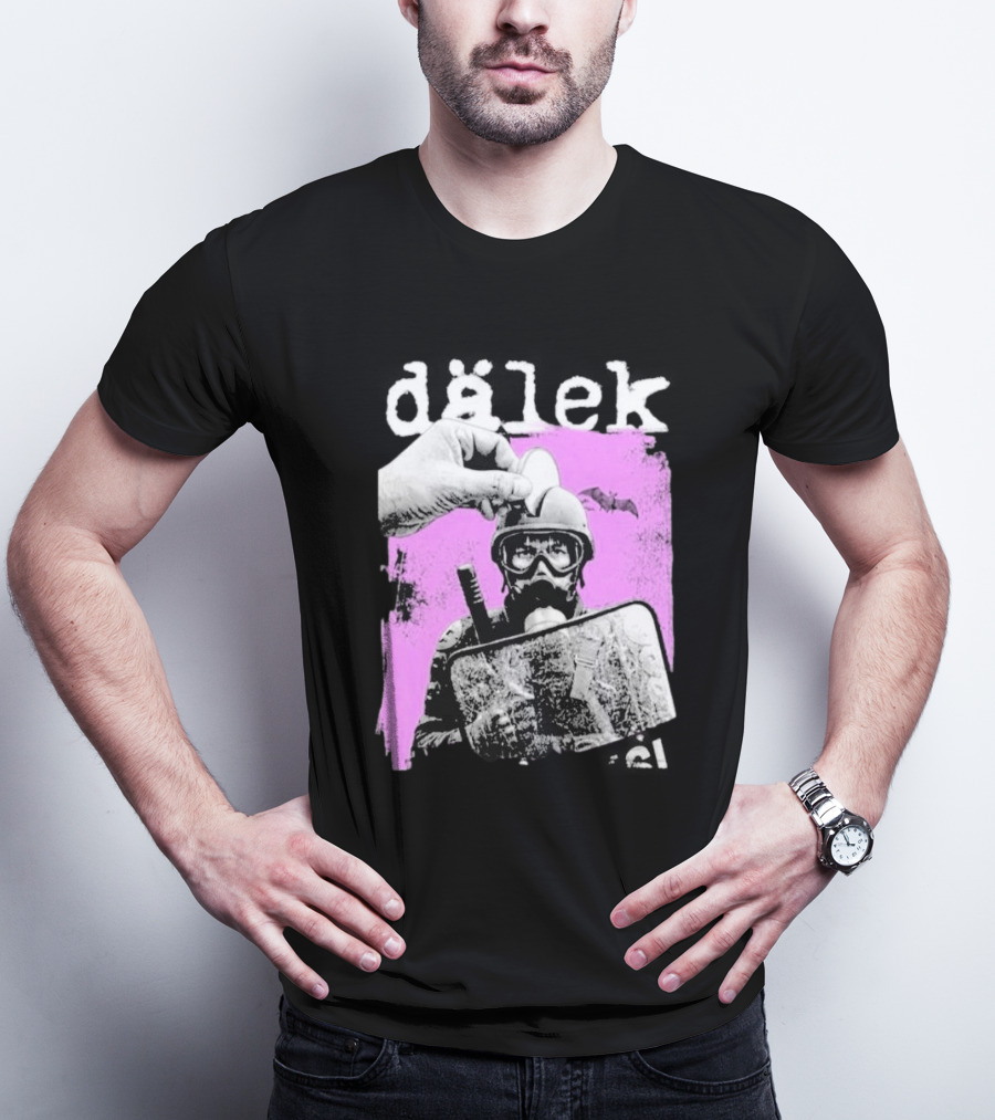 Dalek Brilliance Moon Tour Riot Gear Gas Mask T-Shirt