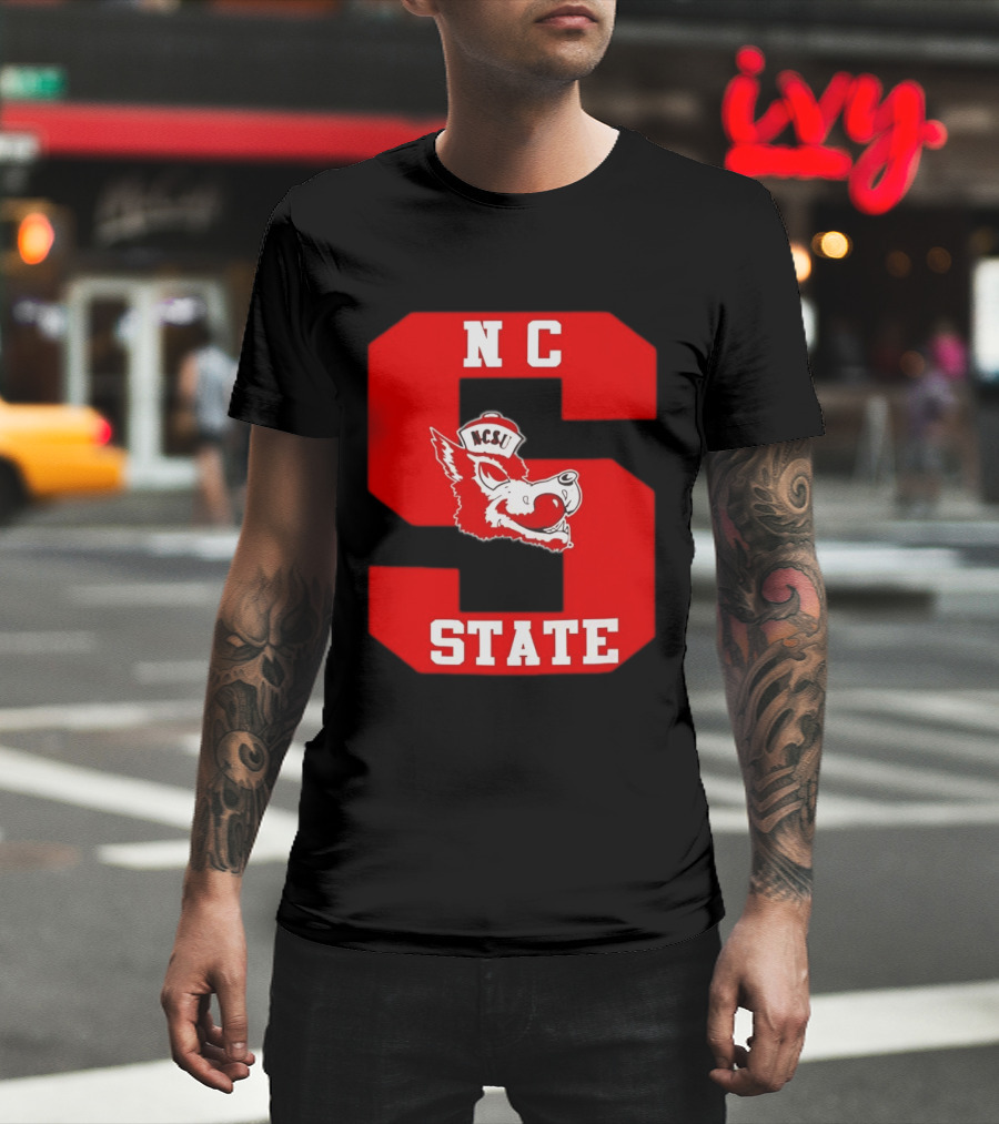 NC State Wolfpack NCSU Red Wolf T-Shirt