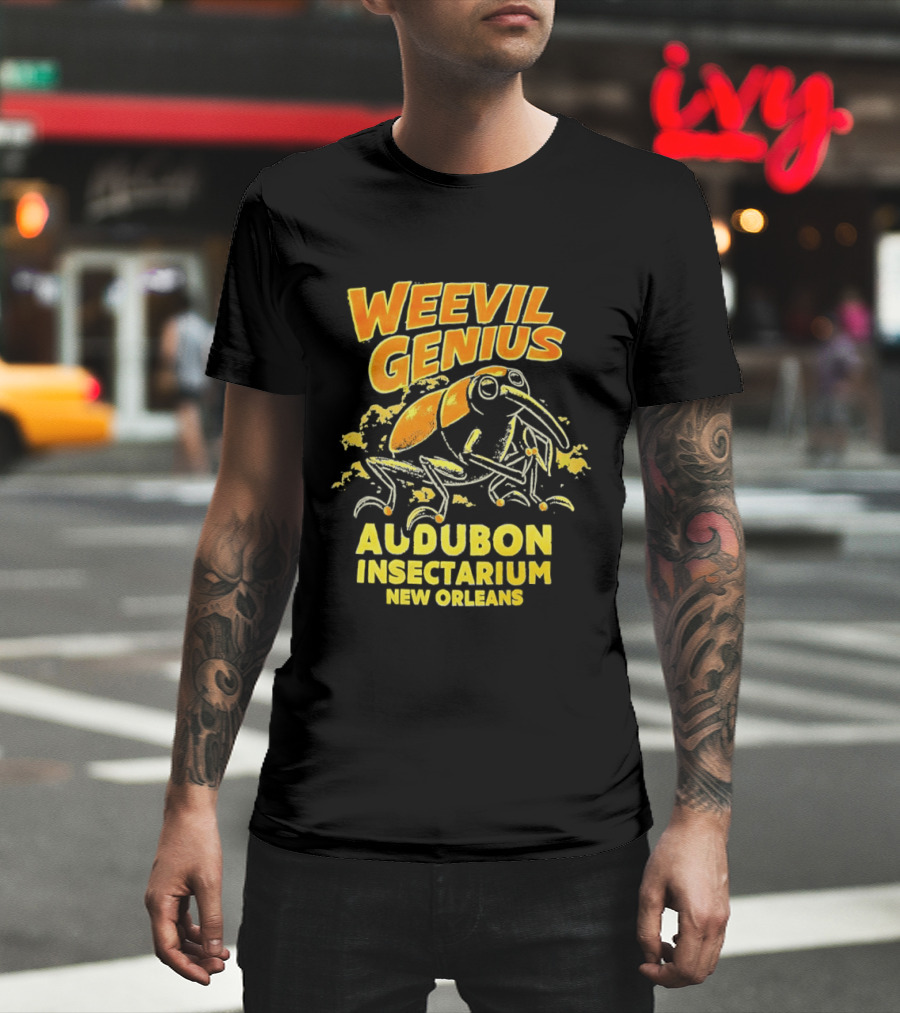 Weevil Genius Audubon Insectarium New Orleans Insect T-Shirt