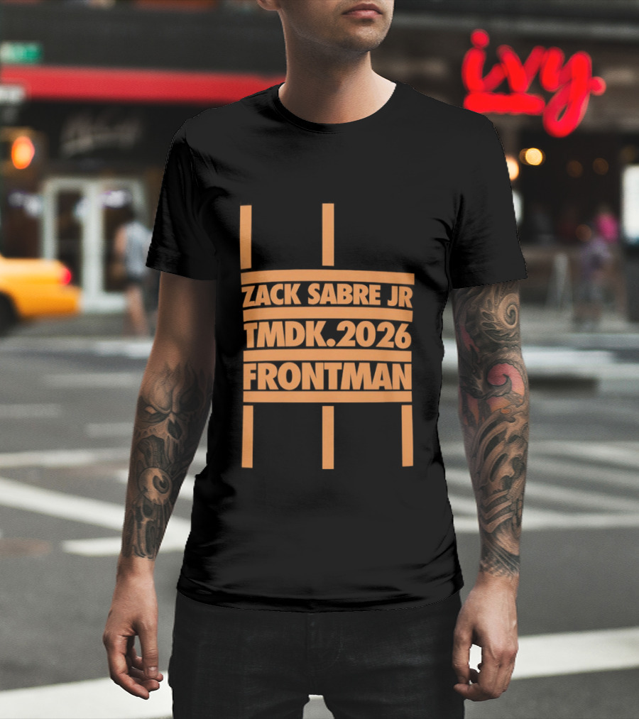 Zack Sabre Jr TMDK 2026 Frontman T-Shirt