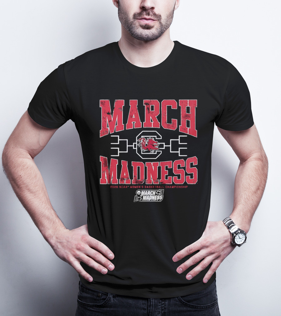South Carolina Gamecocks 2026 NCAA Women's Basketball Championship March Madness T-Shirt