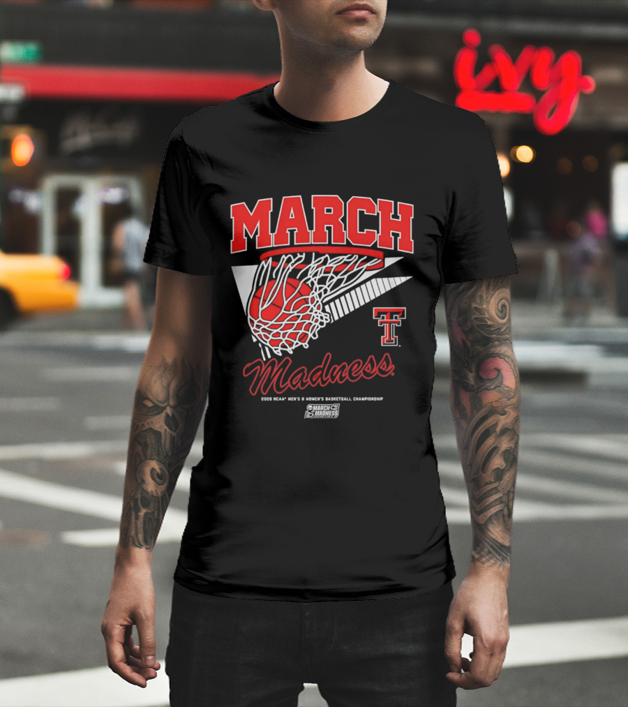 Texas Tech Red Raiders March Madness 2026 Basketball Championship T-Shirt