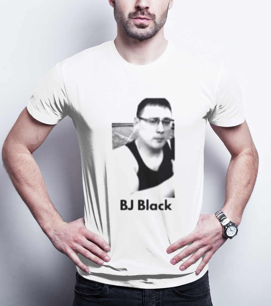 BJ Black Monochrome Sunglasses T-Shirt