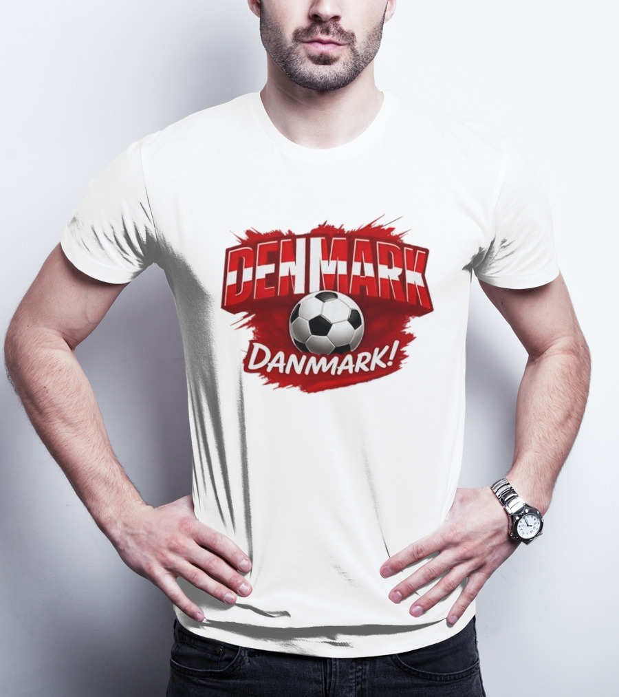 Denmark Danmark Soccer FIFA World Cup 2026 Football Team T-Shirt