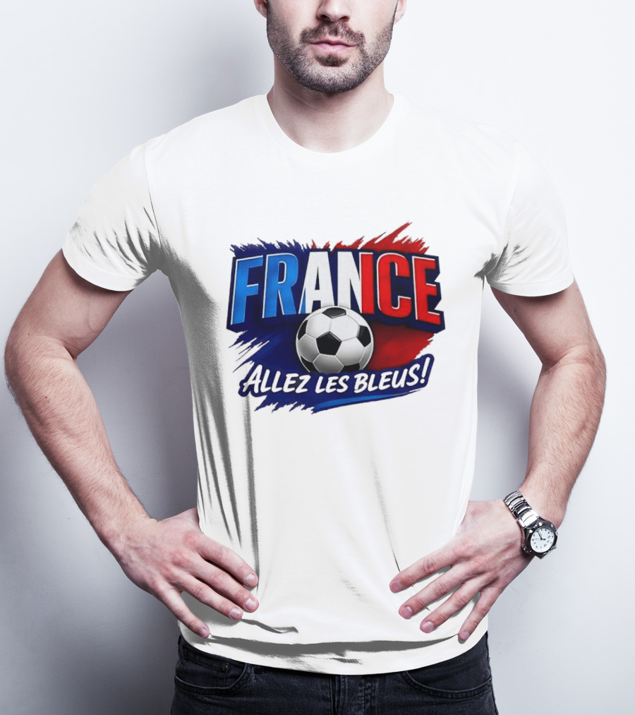 France Allez Les Bleus Soccer FIFA World Cup 2026 T-Shirt