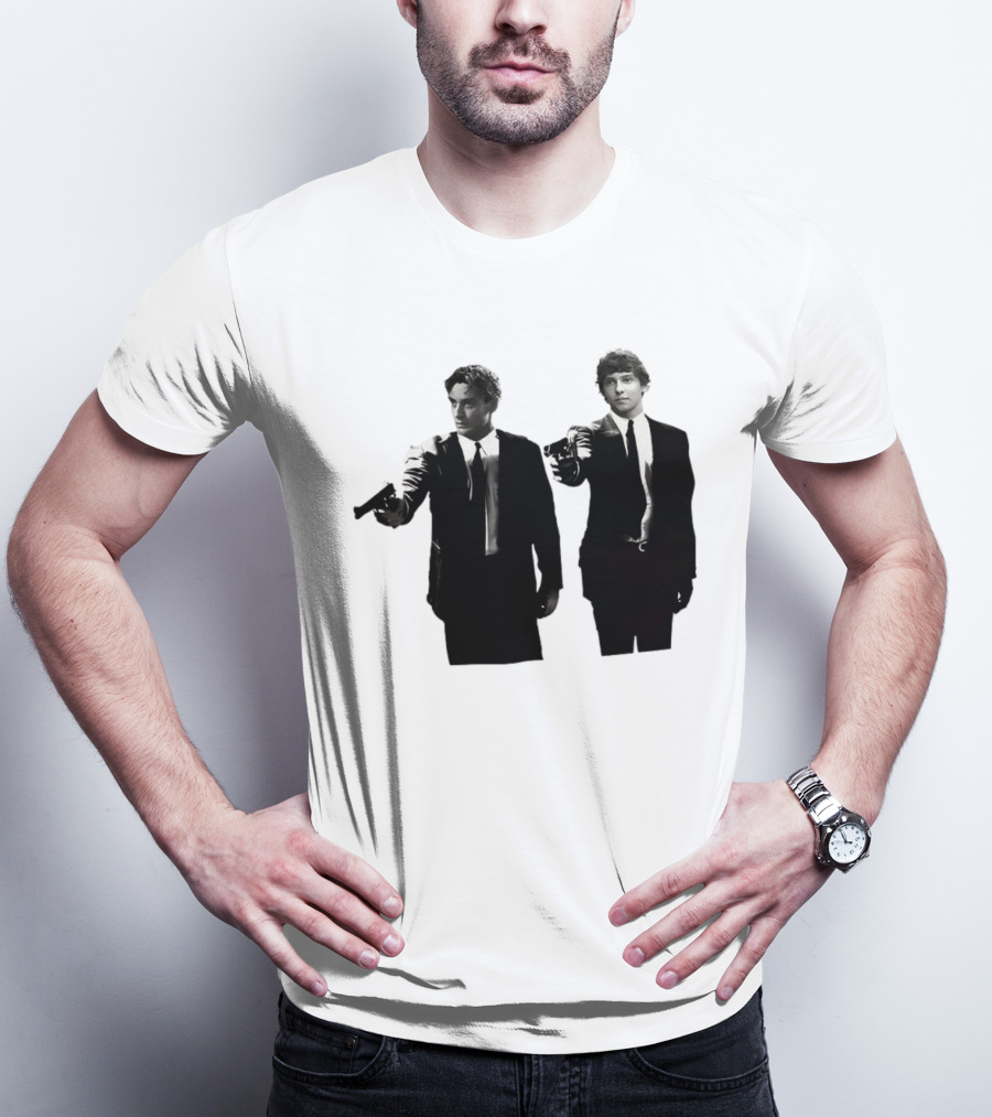 George Russell Kimi Antonelli Pulp Fiction Racing Showdown T-Shirt