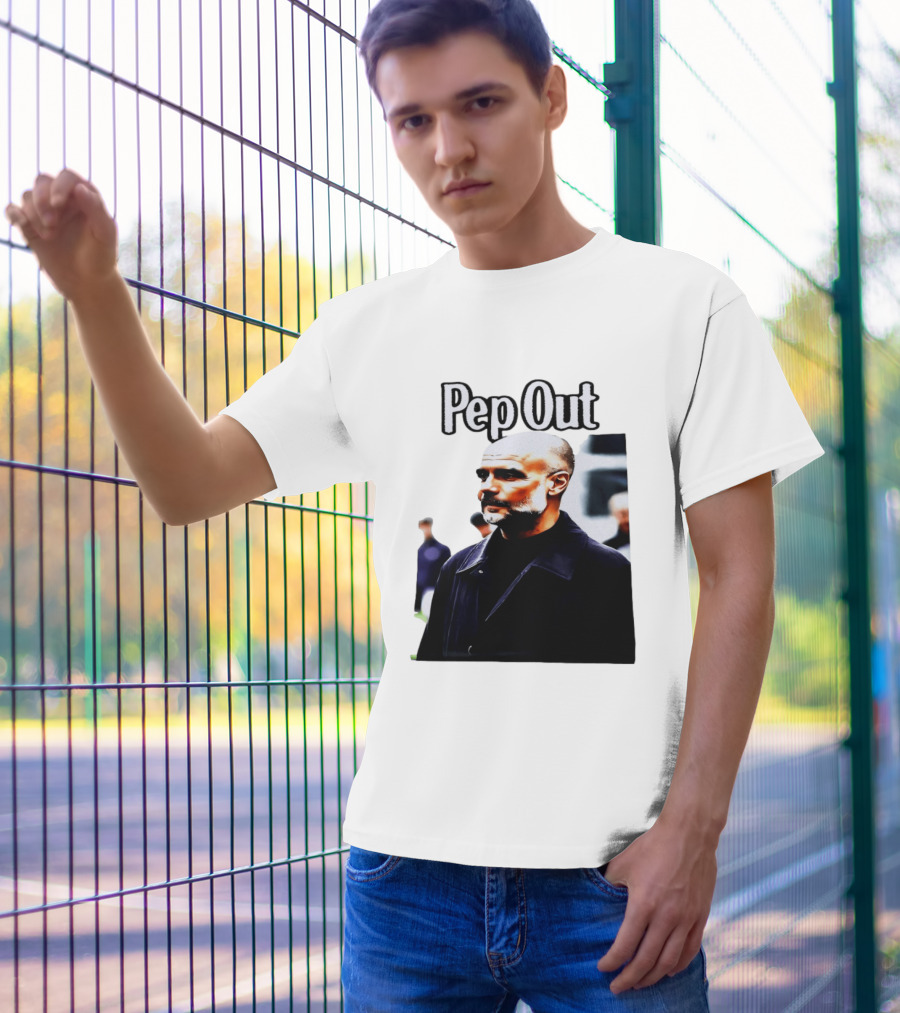 Pep Out Football Manager Critique T-Shirt