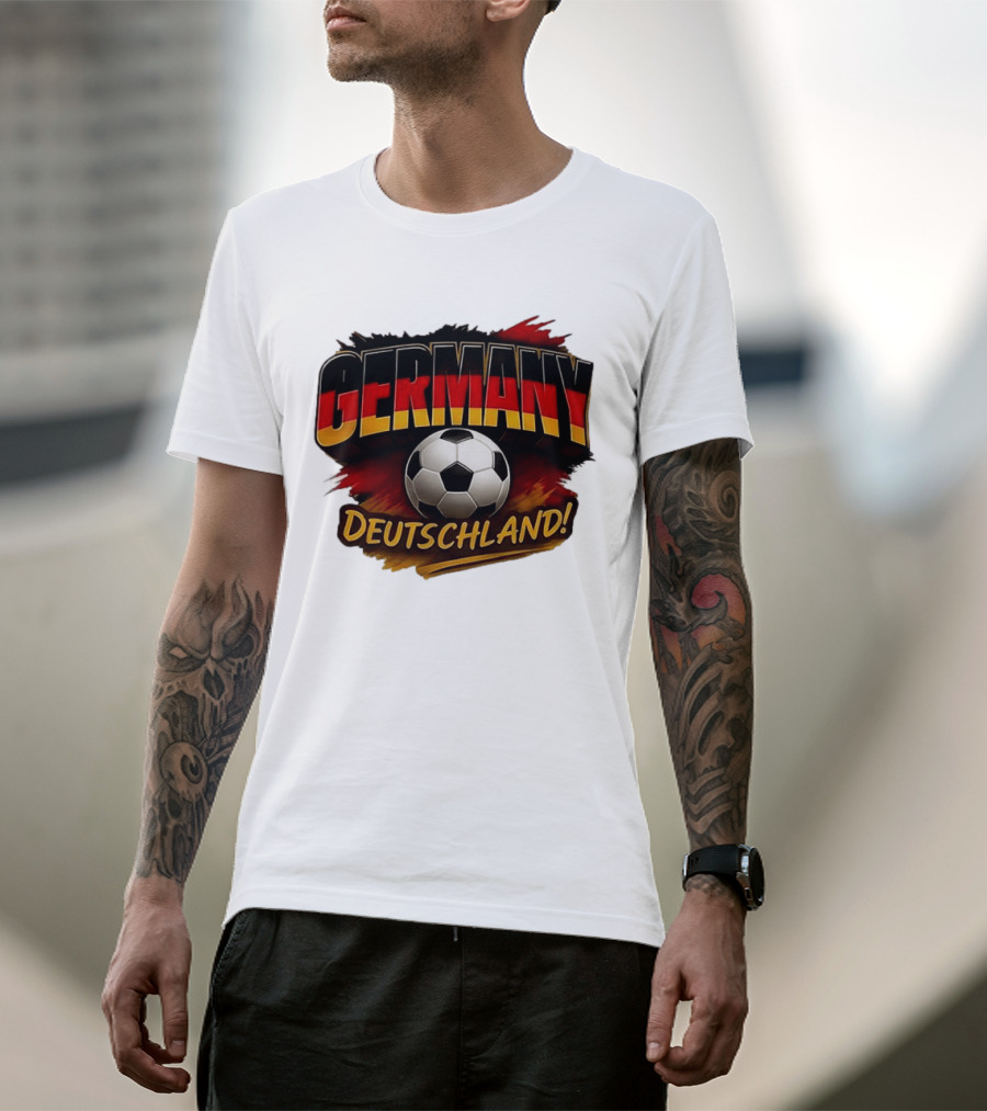 Germany Deutschland Soccer FIFA World Cup 2026 Soccer Ball T-Shirt